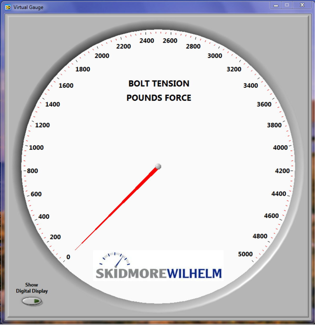 Virtual Gauge Installation Software — Skidmore-Wilhelm